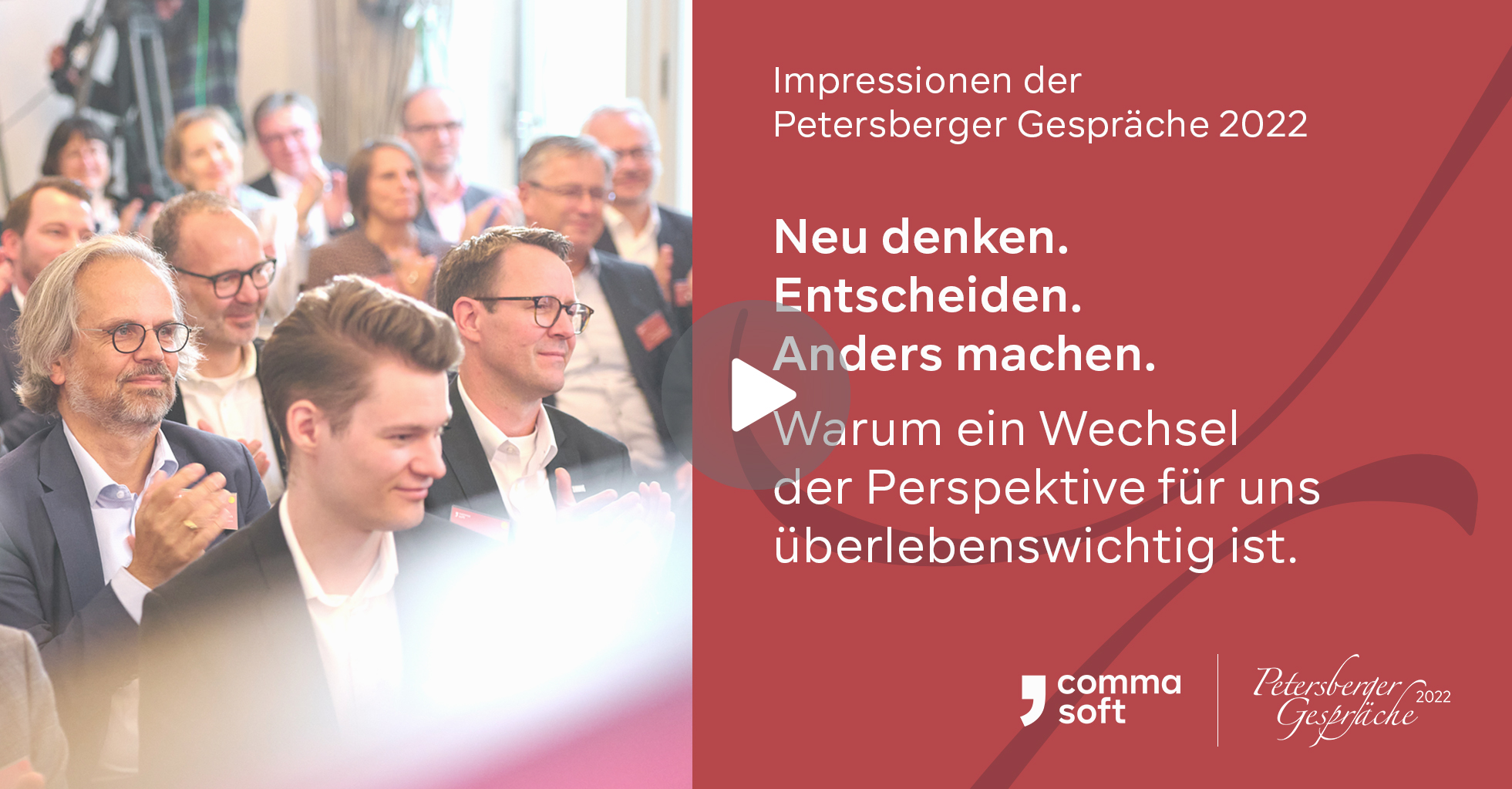 Rückblick auf die 14. Petersberger Gespräche | Comma Soft Blog