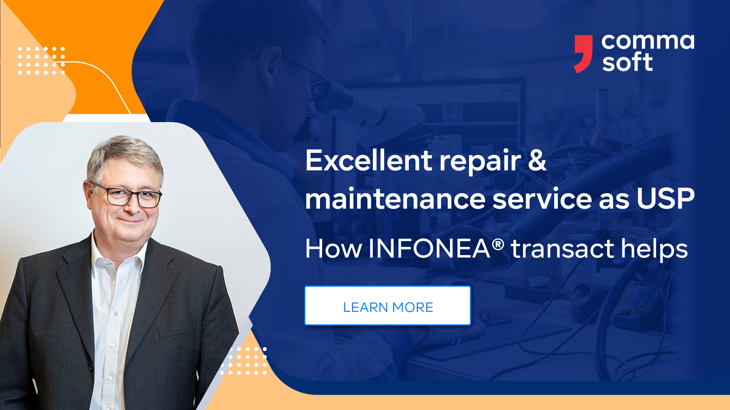 Smart solutions for repair & maintenance service departments | Comma Soft