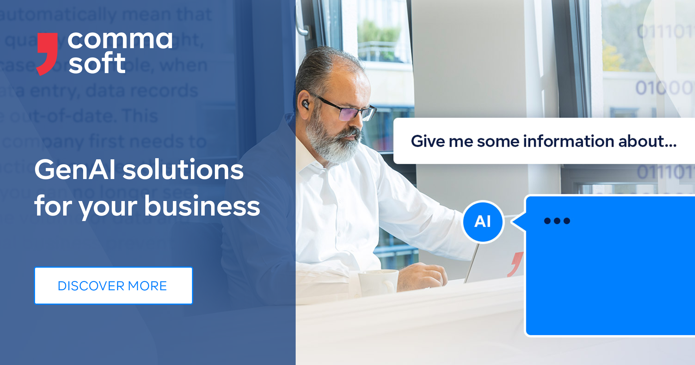 GenAI solutions for businesses | Comma Soft