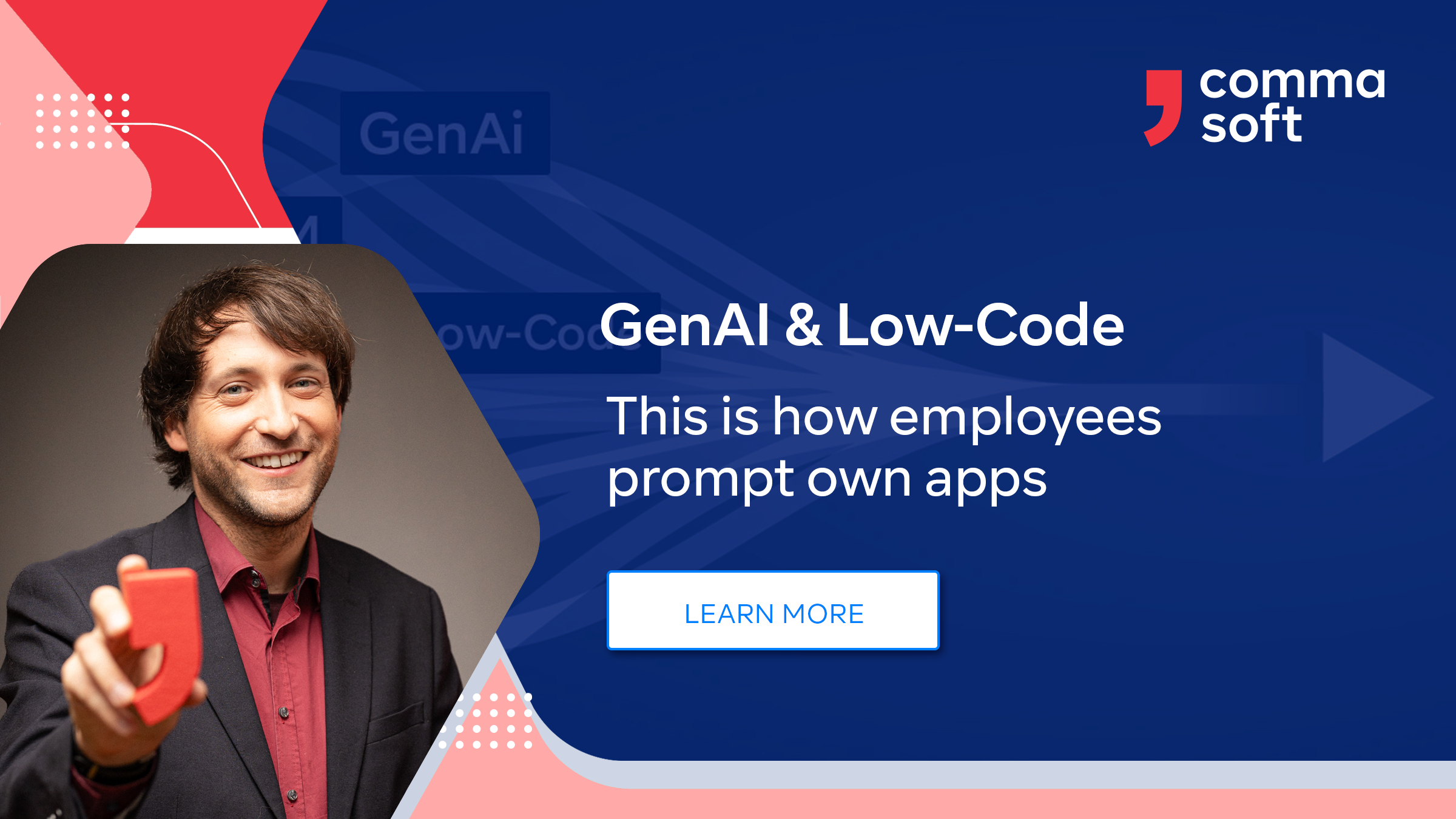 GenAI and low-code: What companies should consider when employees prompt their own apps | Comma ...
