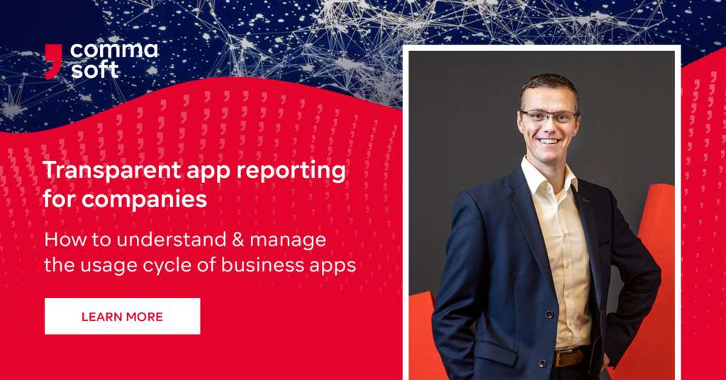 Transparent app reporting for companies | Comma Soft