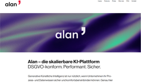 Alan.de ab sofort in neuem Glanz und neuer Klarheit | Comma Soft Blog
